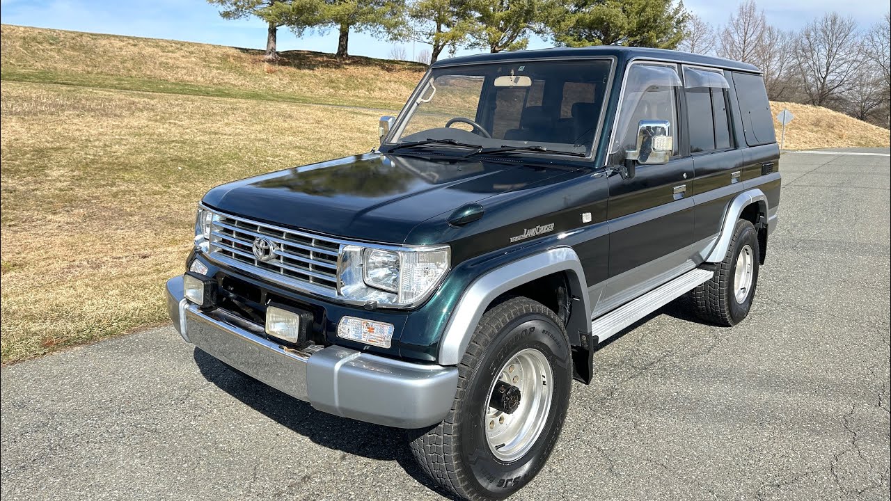 1994 Toyota Land Cruiser Prado SX KZJ78 - TURBO DIESEL - JDM - Walk ...