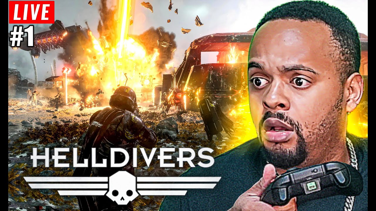 First Time Playing Helldivers 2 - YouTube