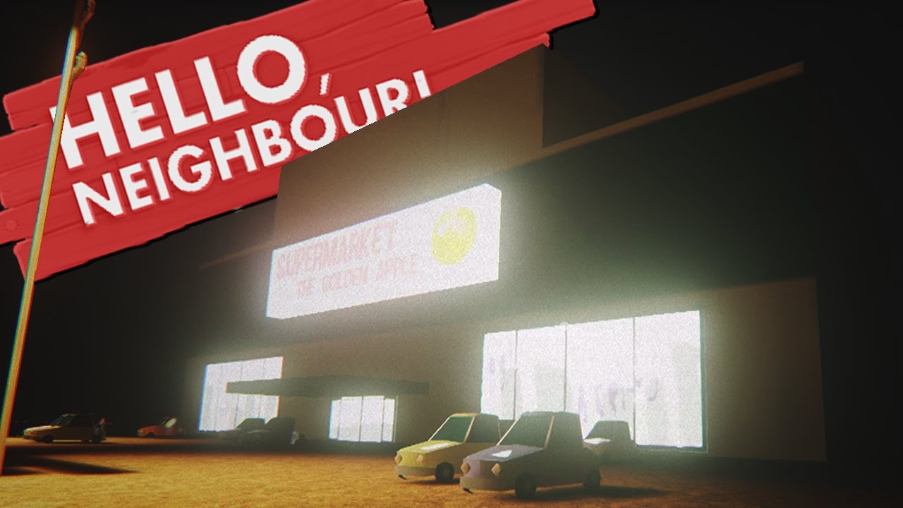 FIND THE REAL GOLDEN APPLE (SUPERMARKET) | Hello Neighbor Update (Hello ...