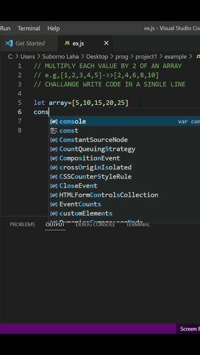 Day 27/75 Coding Tricks & Challenge #coding #javascript #shorts - YouTube