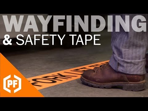 PathFinder: Floor Marking, Wayfinding, and Safety Tape - YouTube
