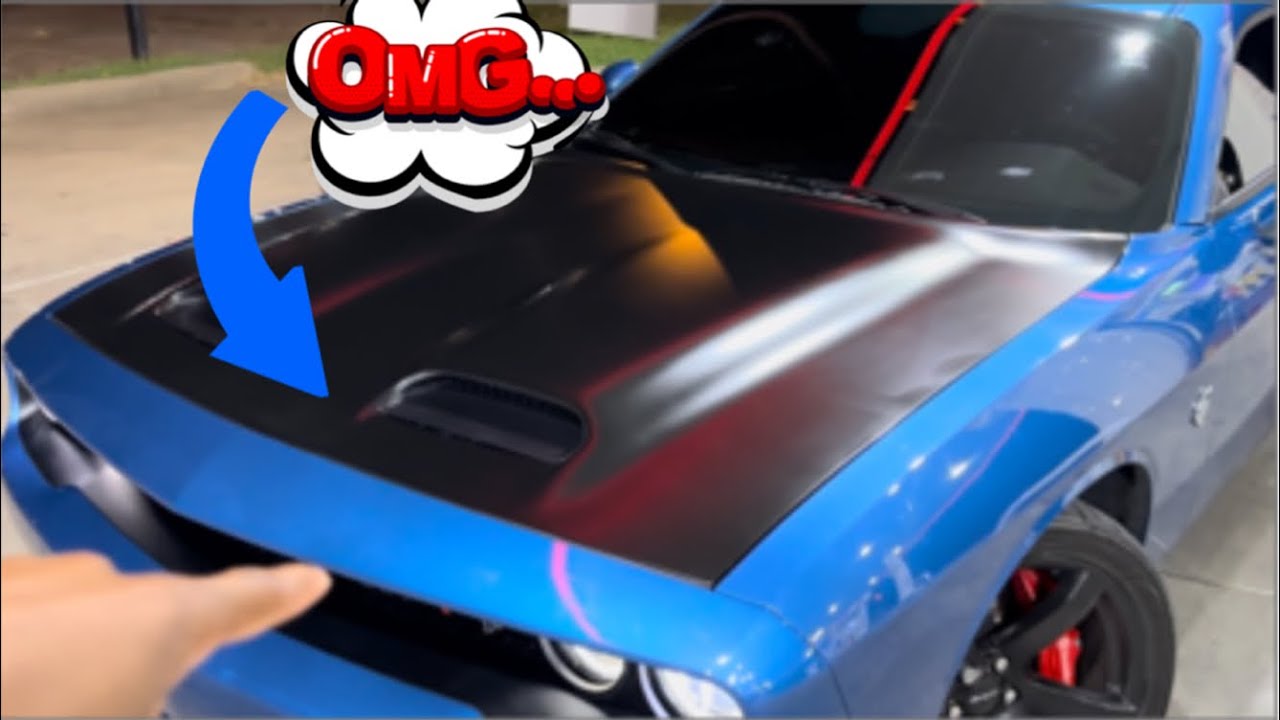 I Wrapped My Hellcat - YouTube