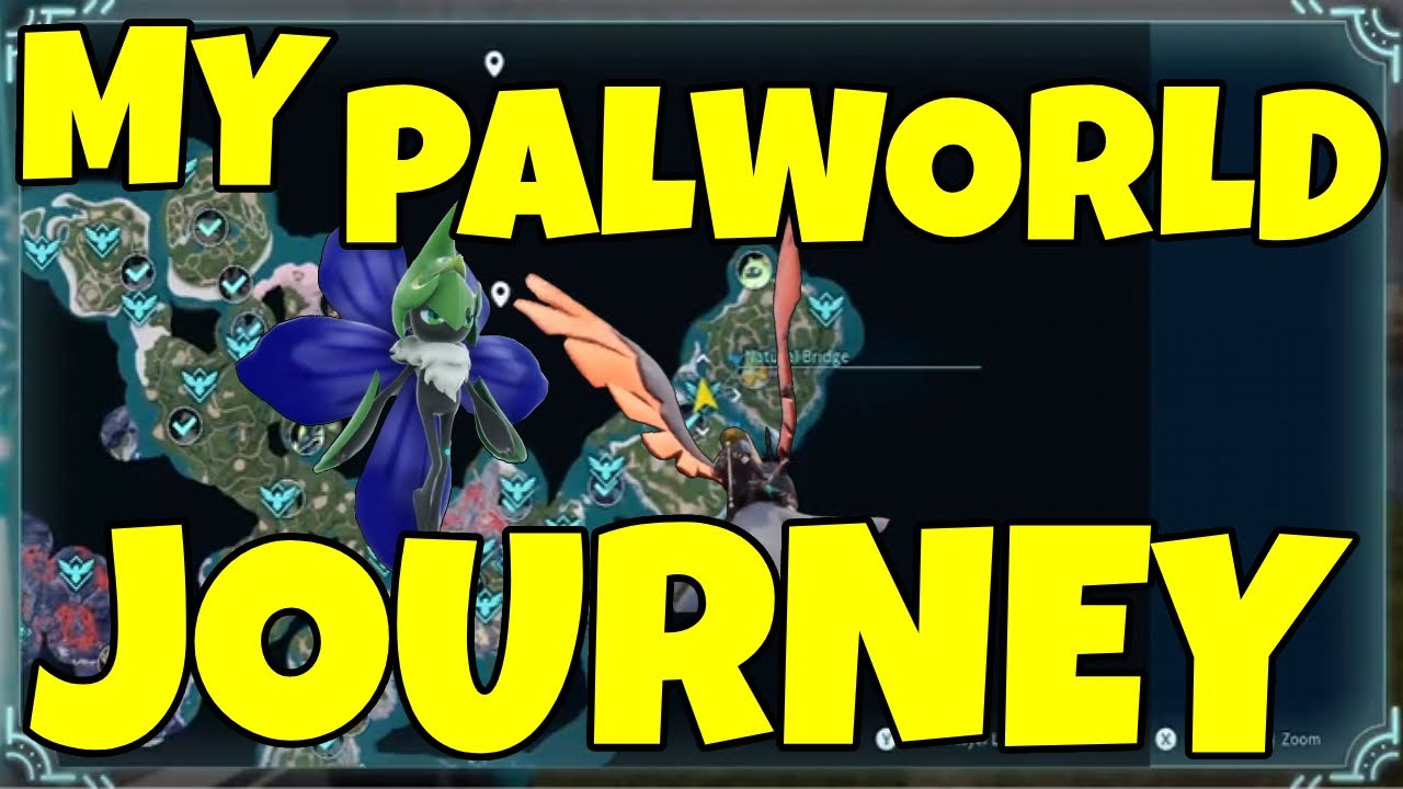 MY PALWORLD PROGRESS THIS FAR! PALWORLD JOURNEY, BOSS FIGHTS, CATCHING ...
