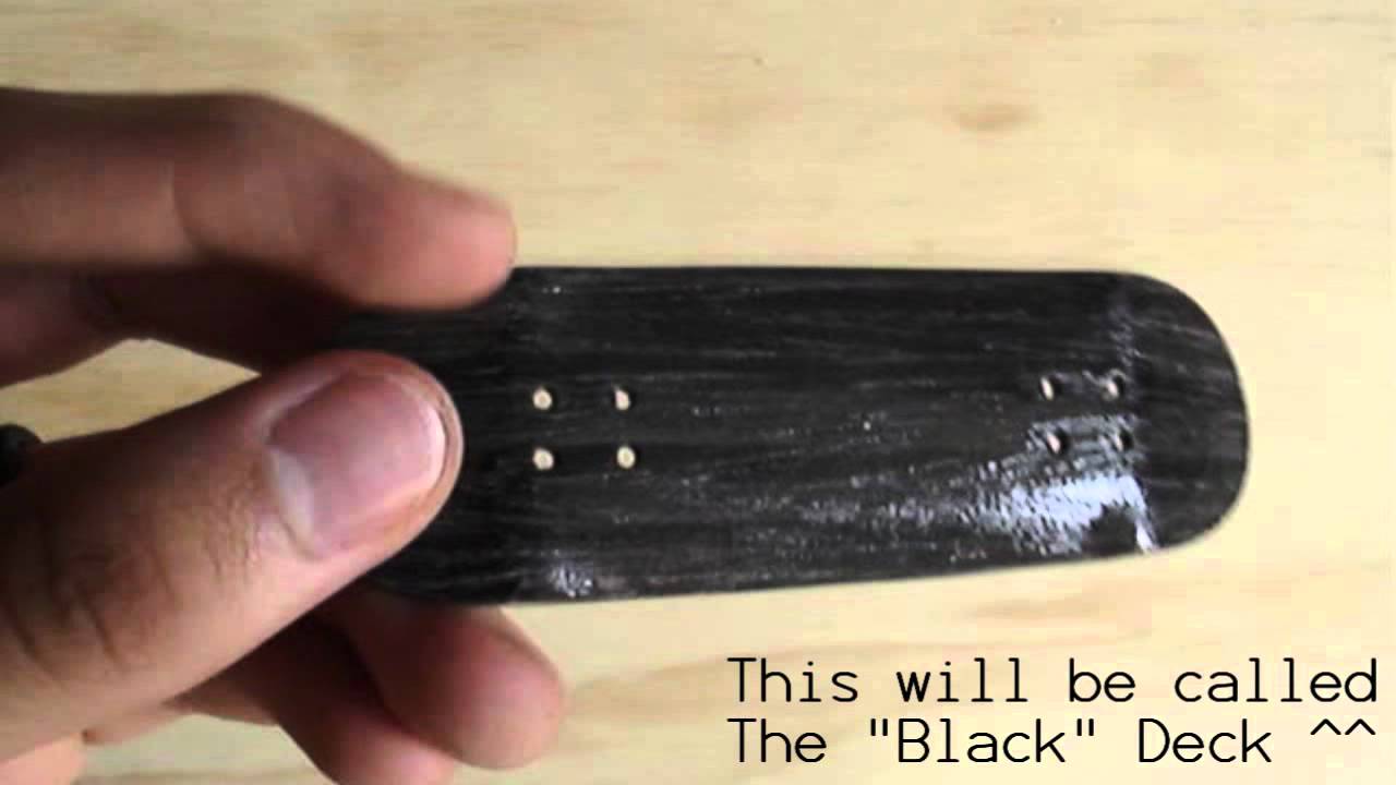 The NEW Diamond "Natural" Fingerboard Decks - YouTube