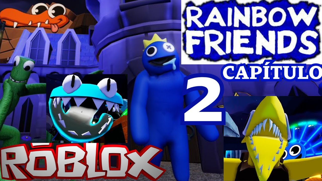 RAINBOW FRIENDS 2 DUBLADO EM PORTUGUÊS! ATÉ O FINAL!! MUITO LEGAL ...