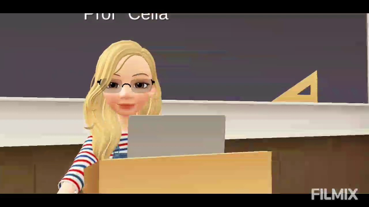 Sala de aula virtual on LINE c aplicativo zepeto - YouTube