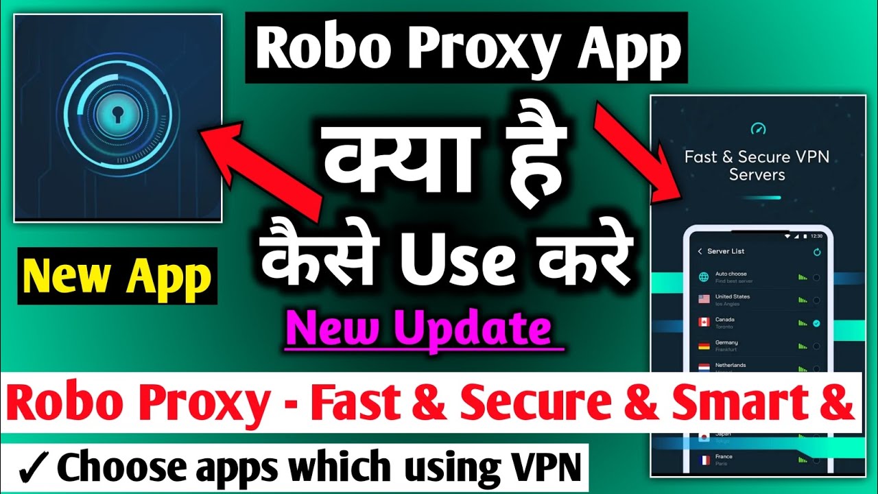 Robo Proxy || Robo Proxy App Kaise Use Kare || How To Use Robo Proxy ...