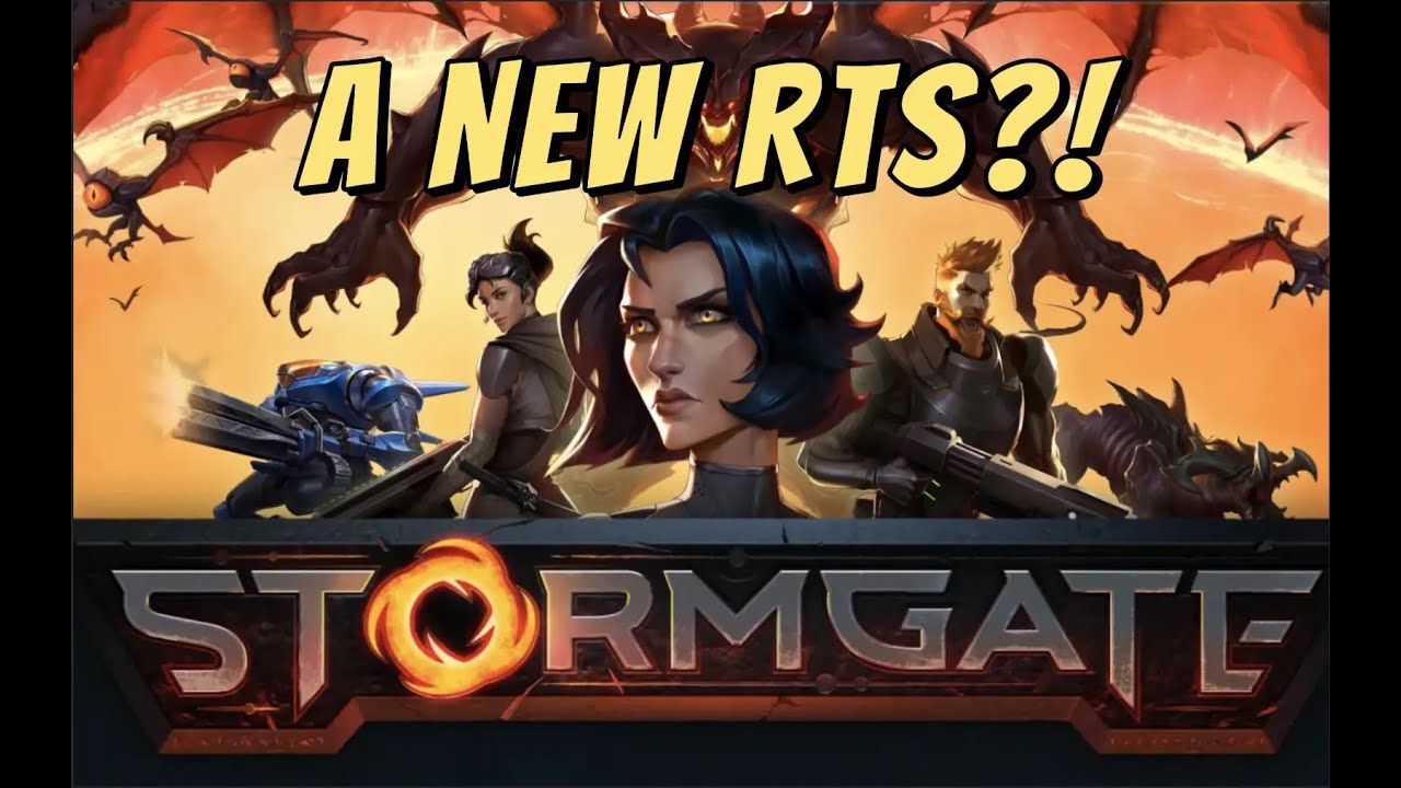 MOBAish RTS Game Stormgate (First Look) - YouTube