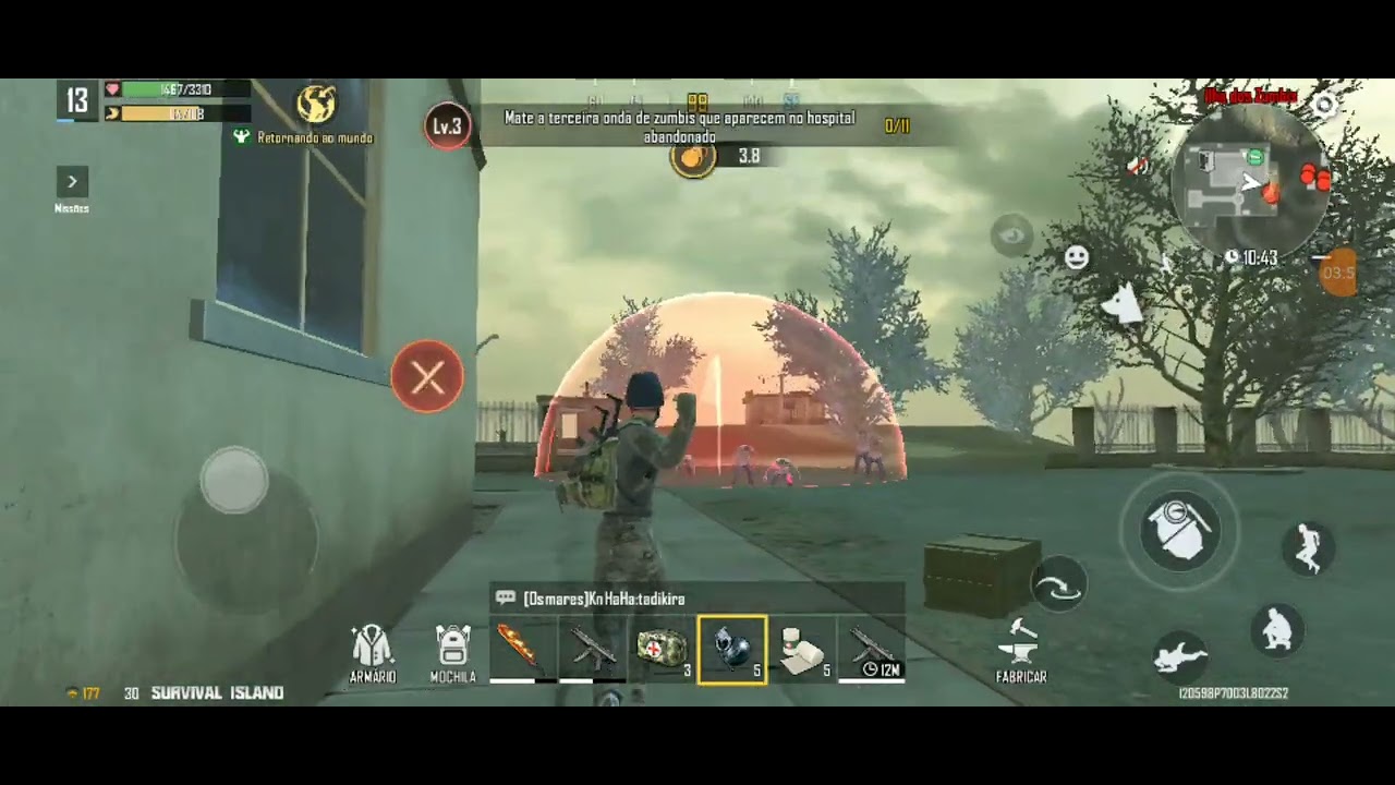 projet island , #4ep ilha zumbi 3 level - YouTube