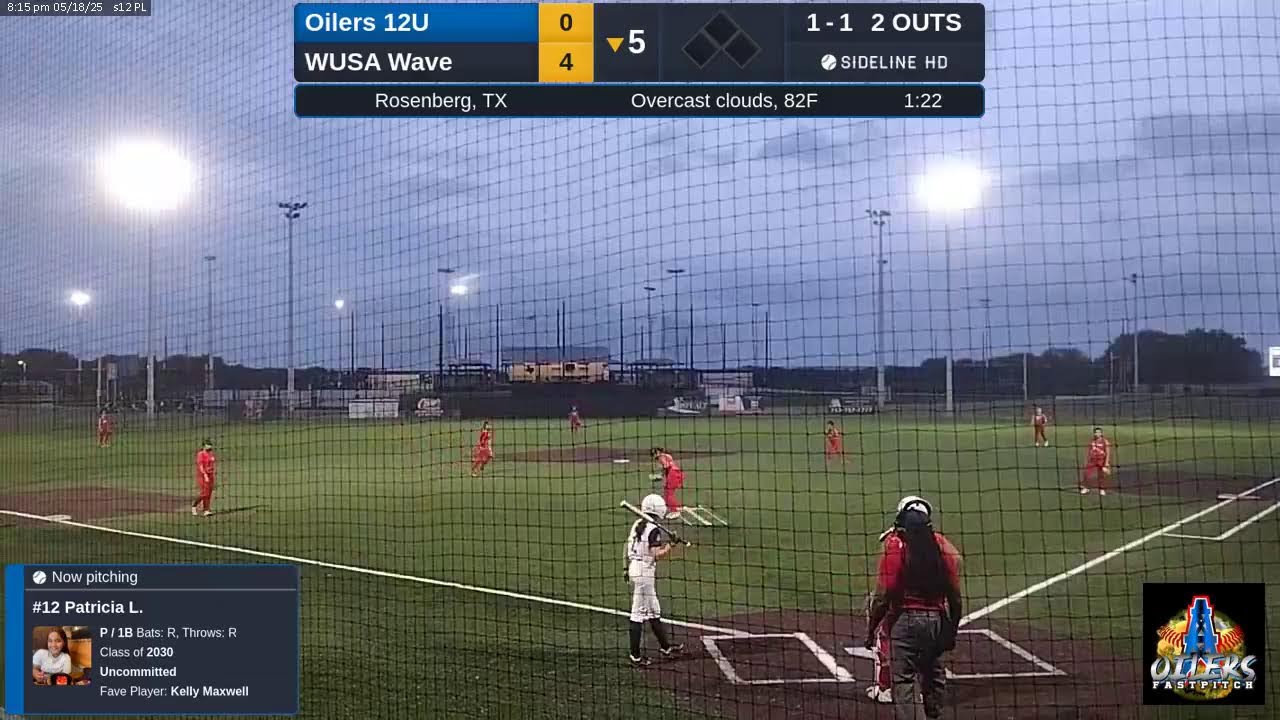 Oilers 12U @ WUSA Wave (2025.05.18) - YouTube