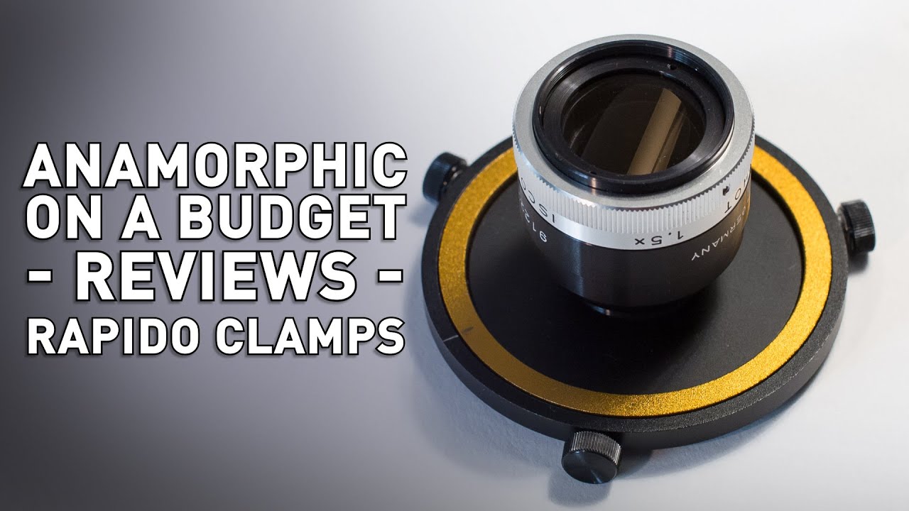 Rapido Technology Clamps - Mounting Baby Anamorphic Lenses - YouTube