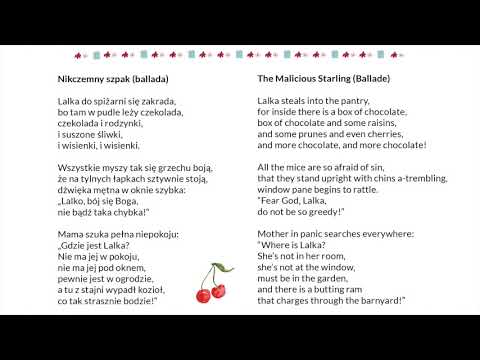 Nikczemny szpak (ballada) | The Malicious Starling (Ballade) (Rosalinda)