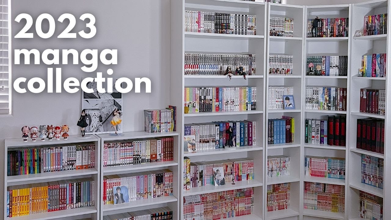 HUGEEE manga collection tour 2023!! // 1000+ volumes - YouTube