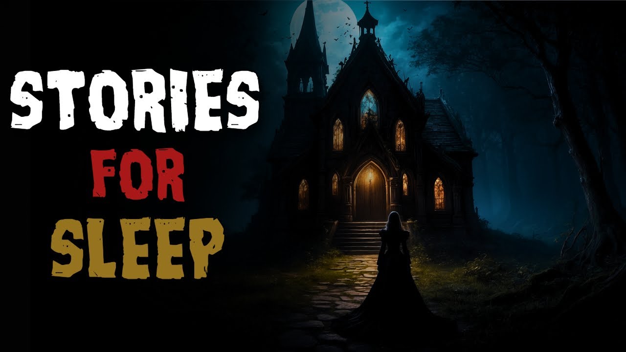 Scary Stories For Sleep With Rain Sounds | black screen with light ...