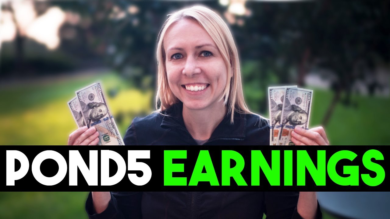 My Pond5 Earnings // How much money I made in 6 months selling stock ...