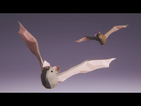 Low Poly Bat (Stylized Character for Unreal Engine & Unity) - YouTube