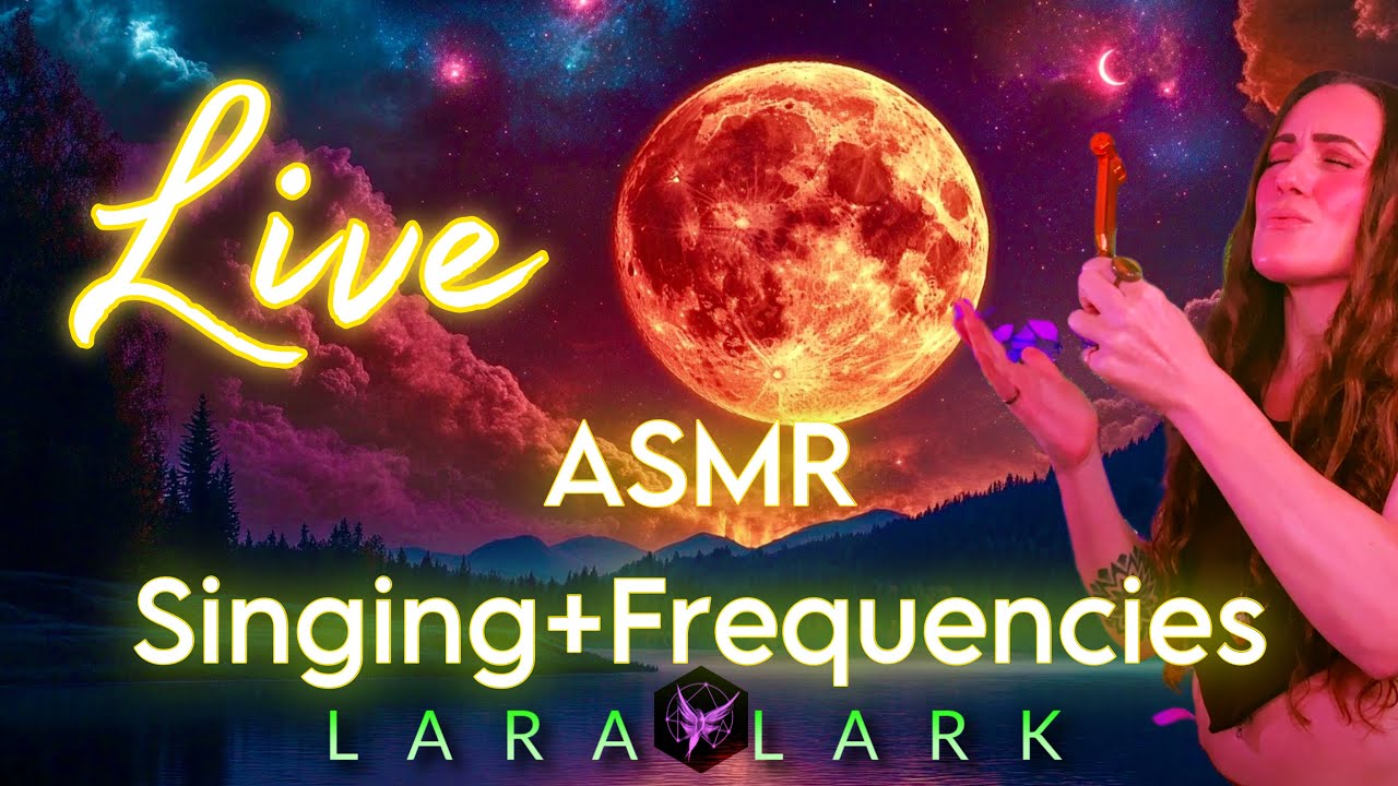ASMR SINGING REIK I 432Hz Healing Frequency Music For Peace & Serenity ...