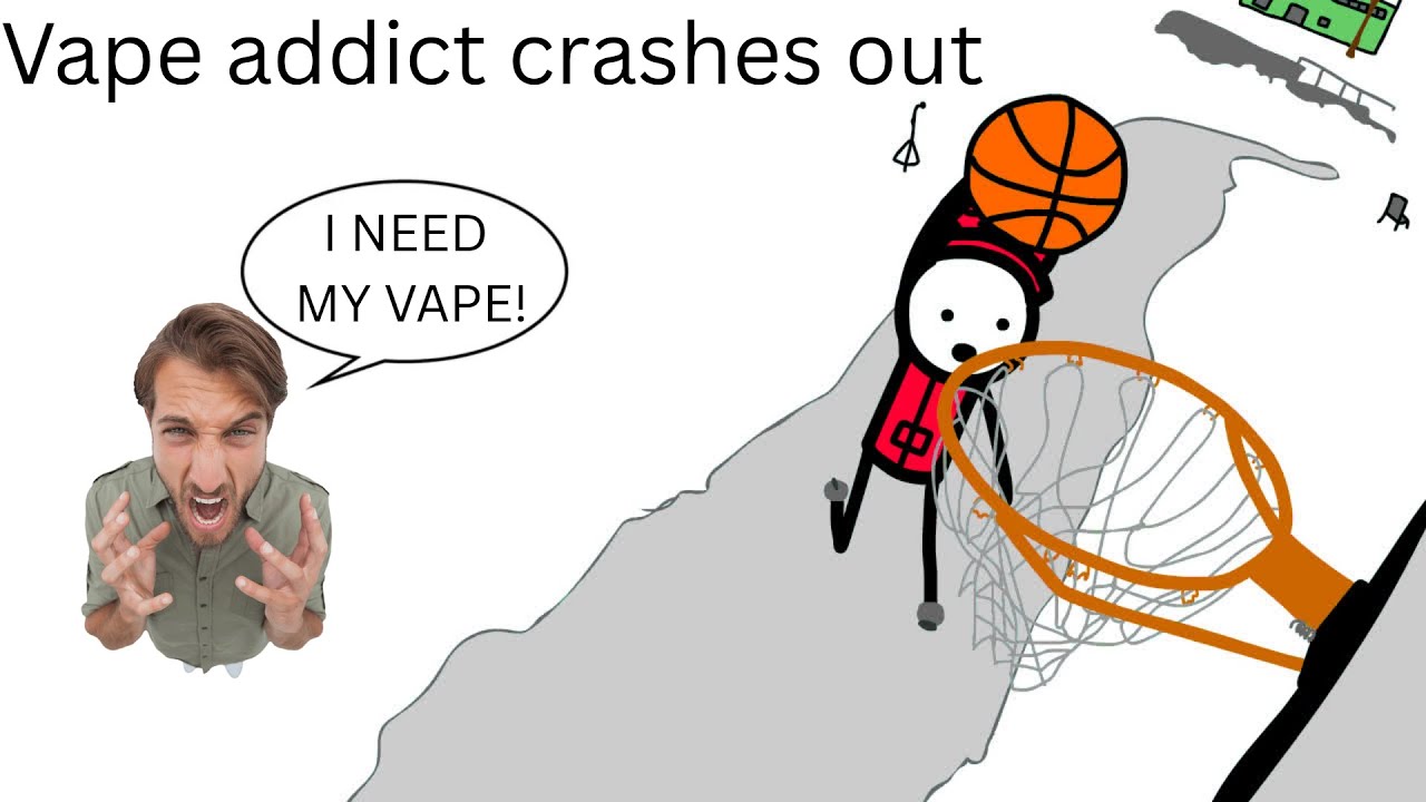 Grown man crashes out after I tell him not to vape (hilarious reaction ...