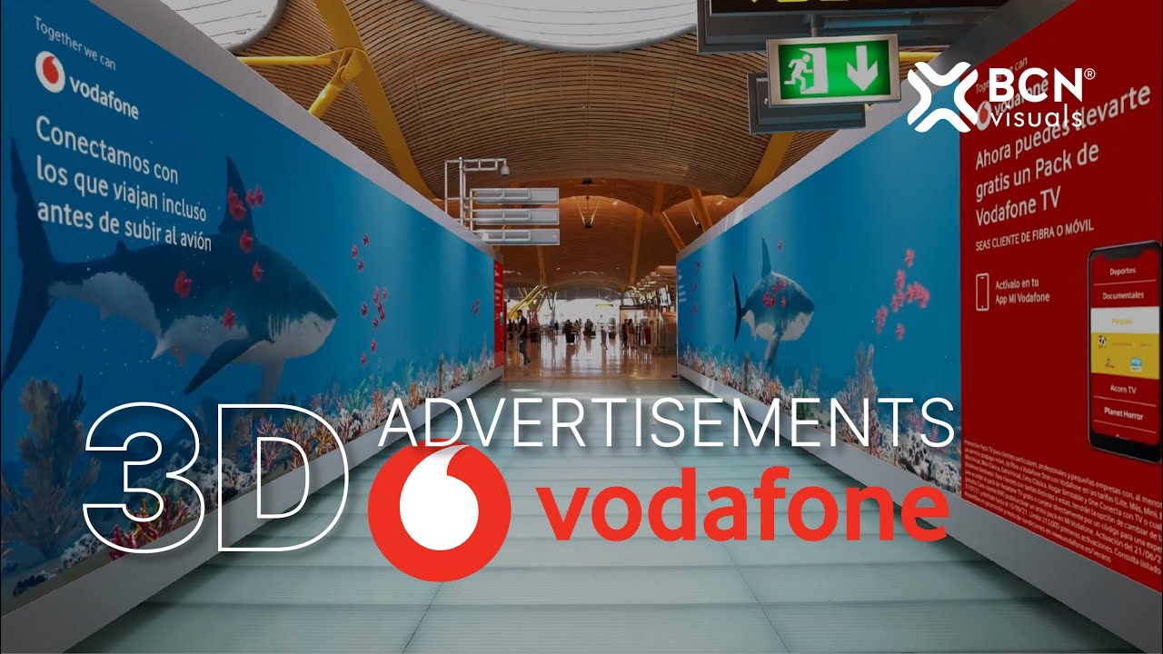 3D advertisement for Vodafone. - YouTube