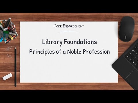 Foundations of Public Libraries: Principles of a Noble Profession - YouTube