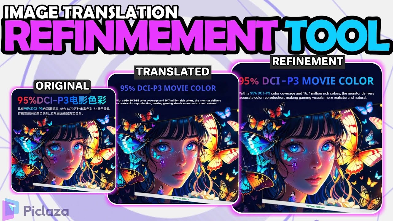 How to refine text effects in image translation - YouTube