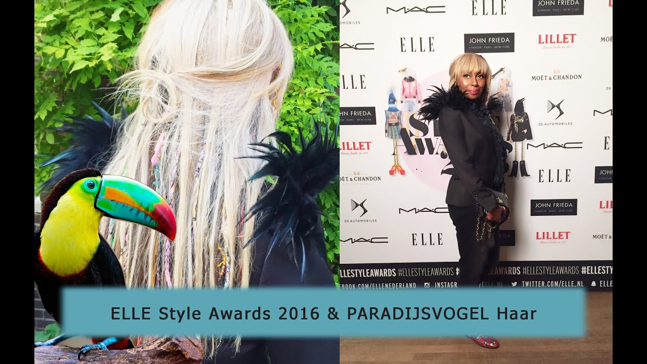 VLOG 2: ELLE Style Awards 2016 + PARADIJSVOGEL haar en VEEL MEER ...