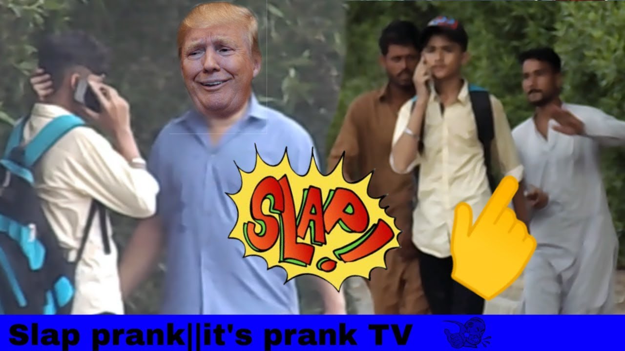 Slap prank ||public places||it's prank TV||funny video - YouTube