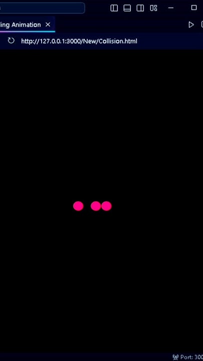 Collision | Loading Animation | HTML CSS - YouTube