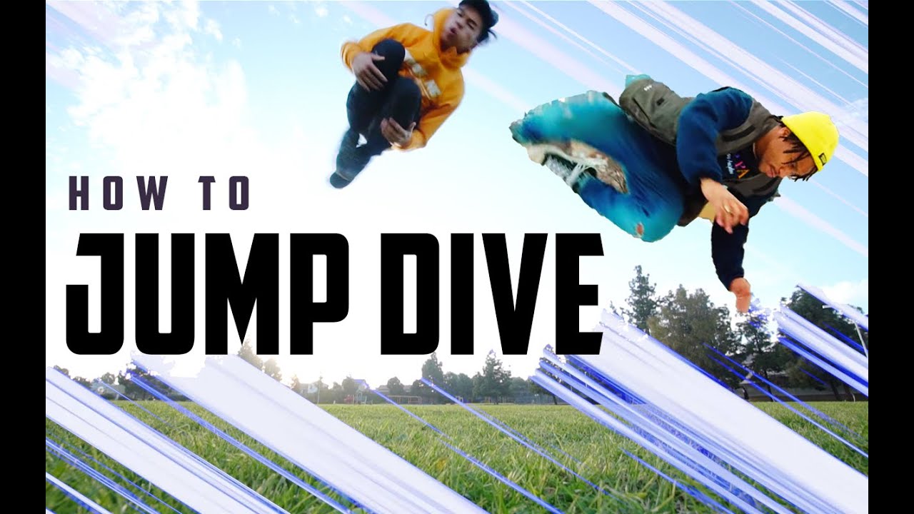 How to JUMP DIVE (Dance Tutorial for Futsal Shuffle) - YouTube