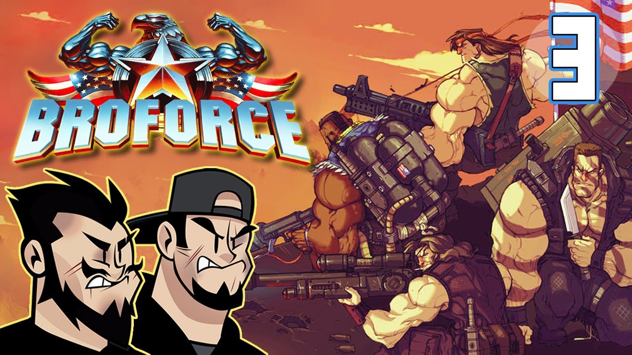 Broforce Lets Play: Take Me Down To Bro City - PART 3 - TenMoreMinutes ...