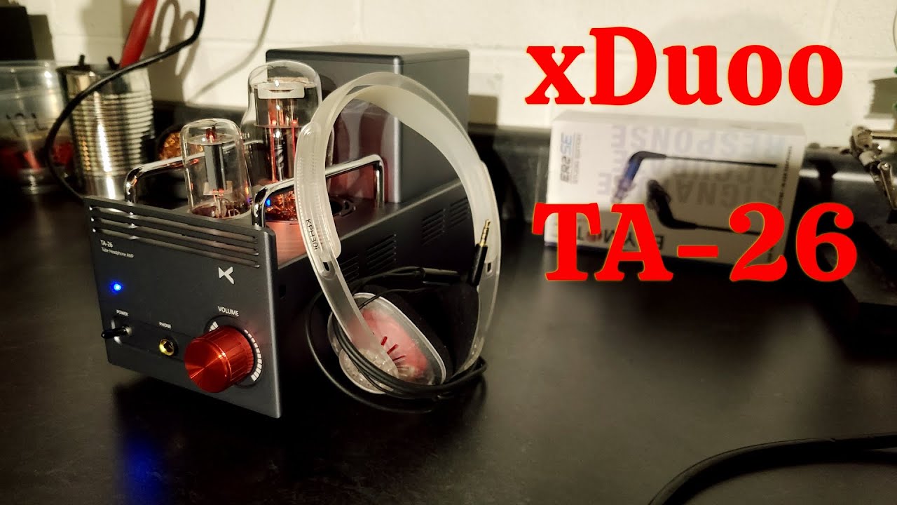 xDuoo TA-26 Headphone Amp / Preamp (Cold Hearted) - YouTube