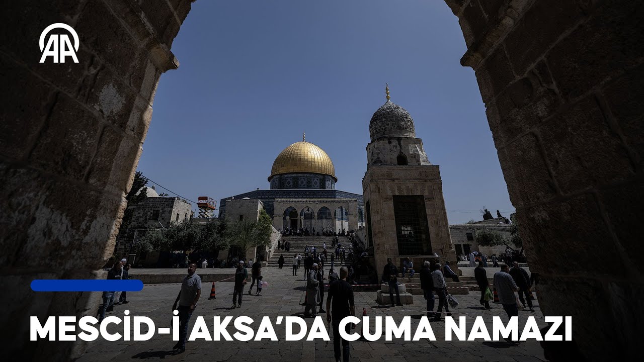 Mescid-i Aksa'da cuma namazı - YouTube
