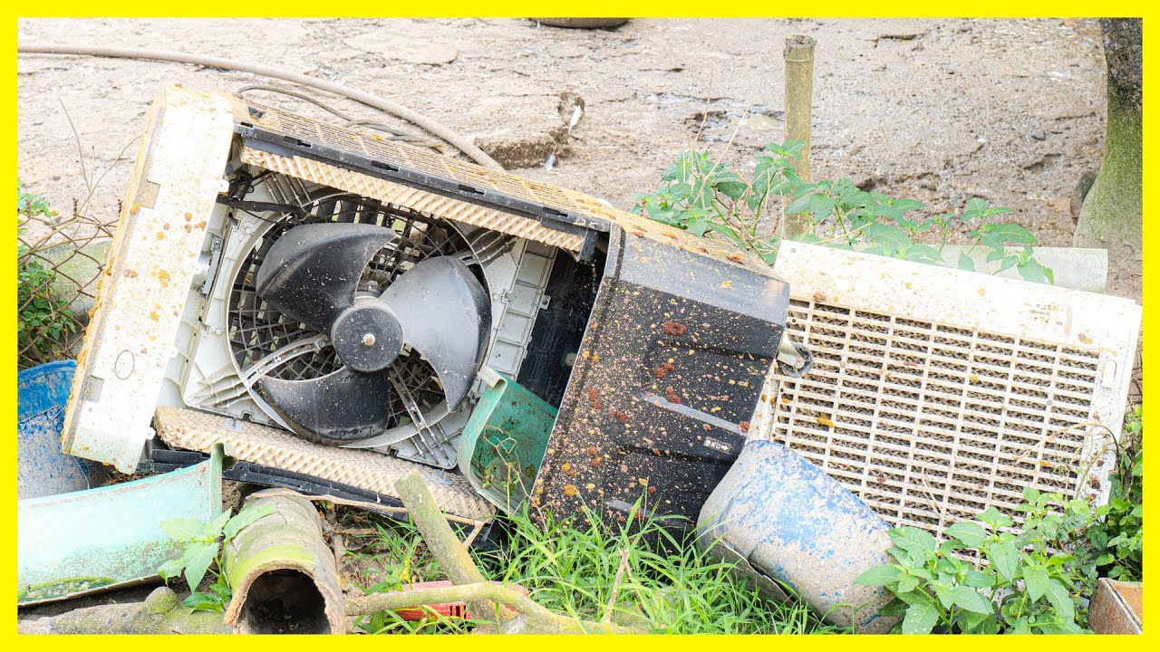 How to repair and restore portable air conditioner fans in Vietnam ...