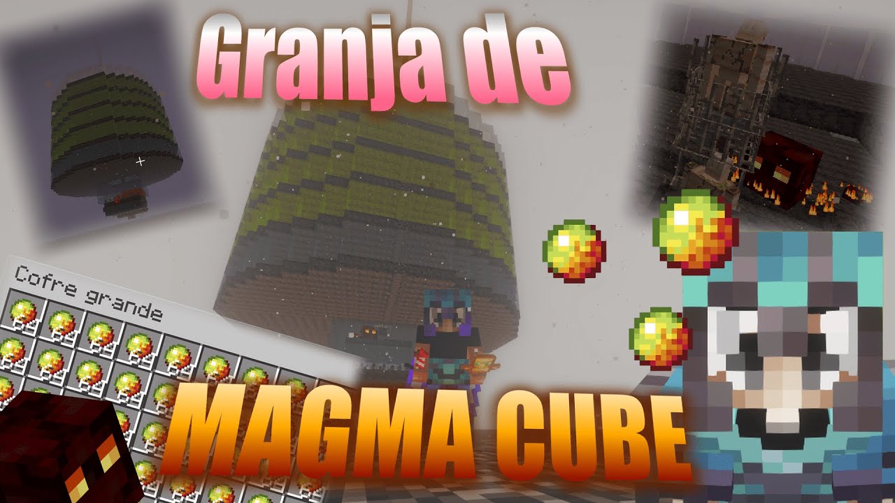 ¿Cómo Construir una Granja de Magma Cubes? En Minecraft 1.21.5😎🌋🔥 - YouTube