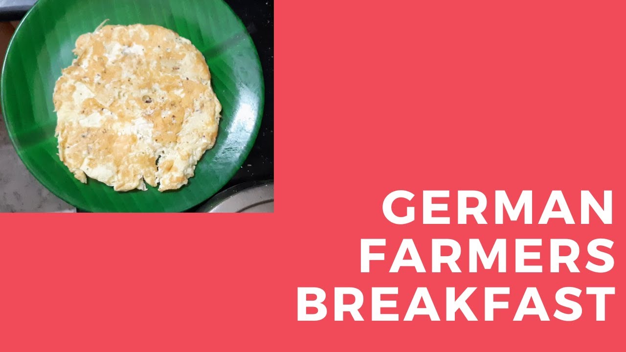 GERMAN FARMERS BREAKFAST | THANGAM'S KITCHEN | ALL IN ONE WITH MM - YouTube