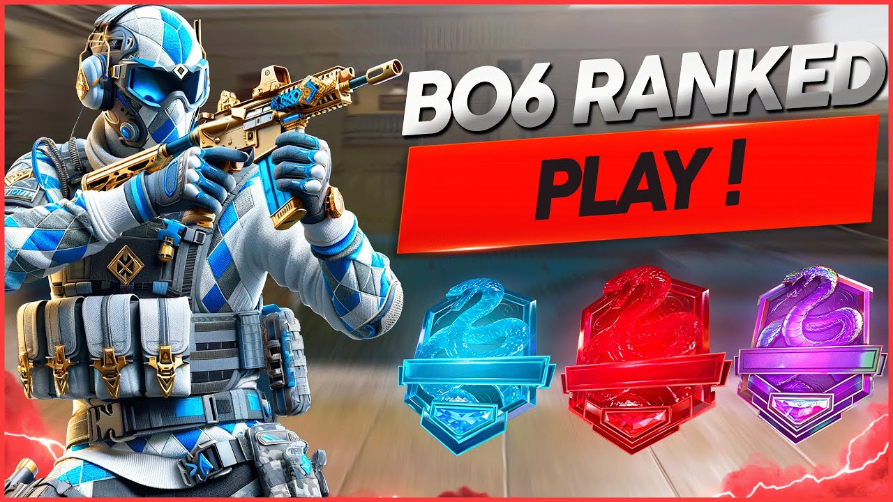 BO6 Ranked Play Solo Queue To Iridescent ! - YouTube
