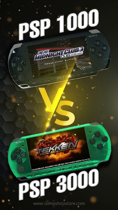 PSP-1000 vs PSP-3000 — BATTLE TIME! - YouTube