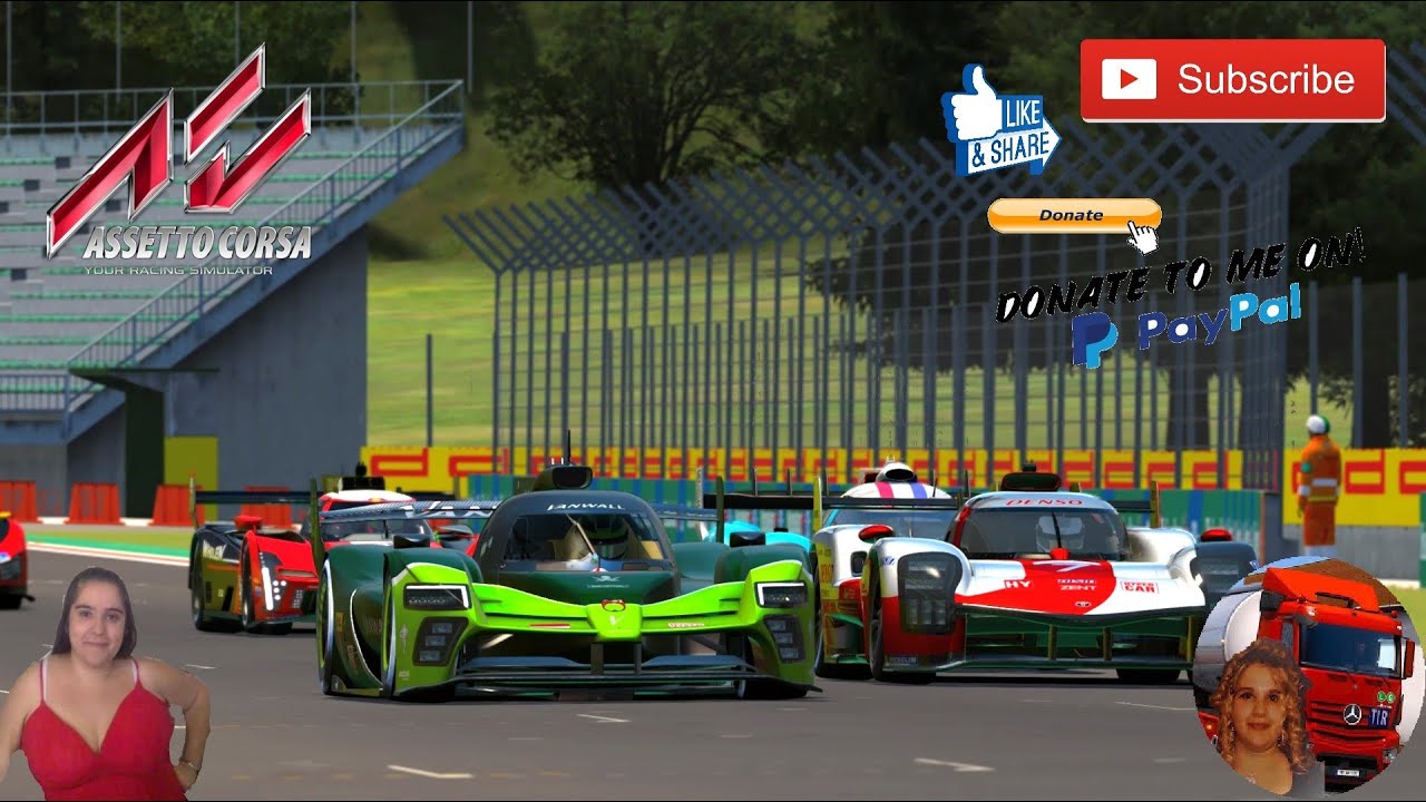 Assetto Corsa All Official Hypercars WEC 2023 Cars Livery Test Imola ...