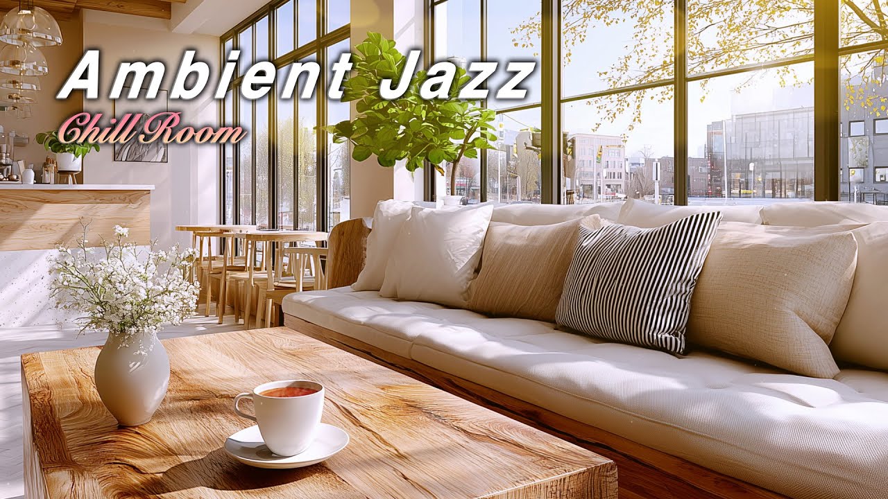 【Ambient Jazz】Chill Morning Lounge ☕ 朝の光に満たされる穏やかな音楽 - YouTube