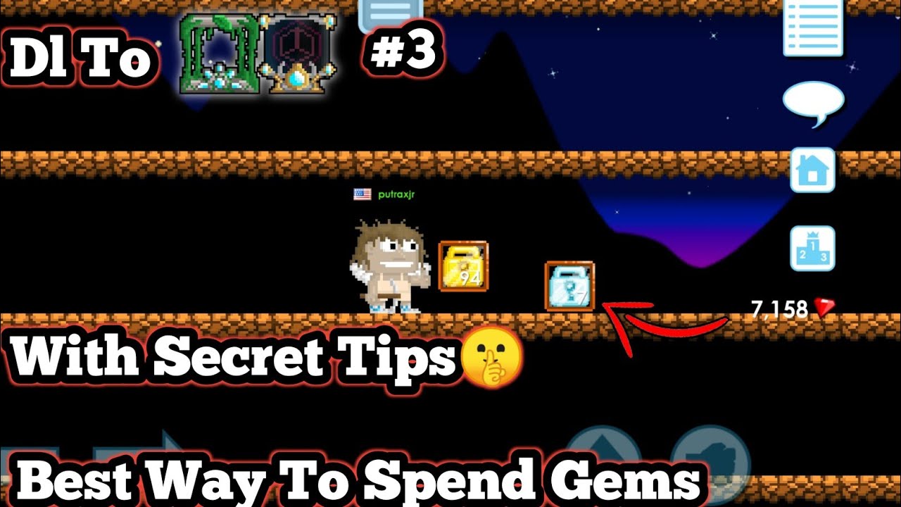 Best way to spend gems🤑 (Dl To Gaut #3) |Growtopia - YouTube