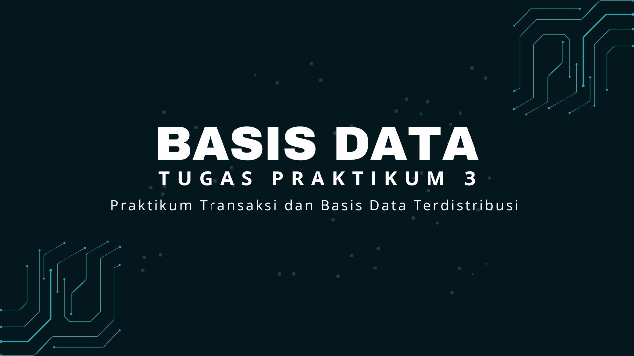 TUGAS 3 BASIS DATA UNIVERSITAS TERBUKA - YouTube