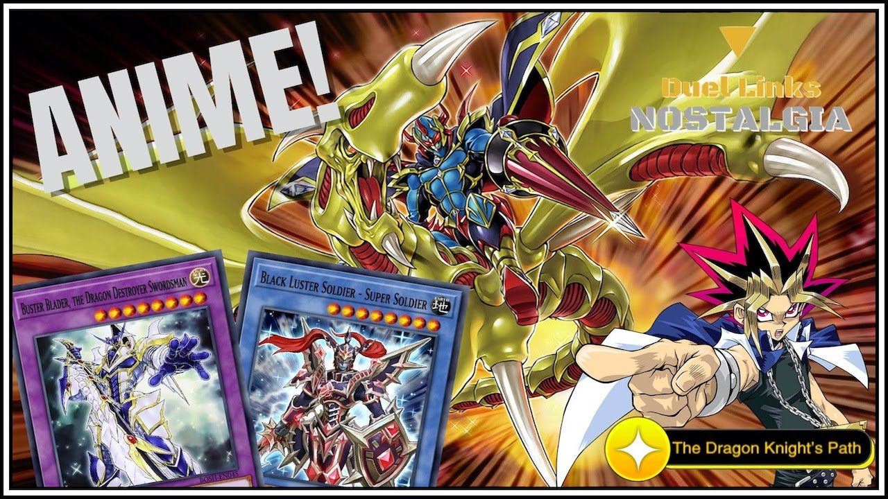 Gaia x Black Luster Soldier & Buster Blader! Yugi’s most epic ANIME ...