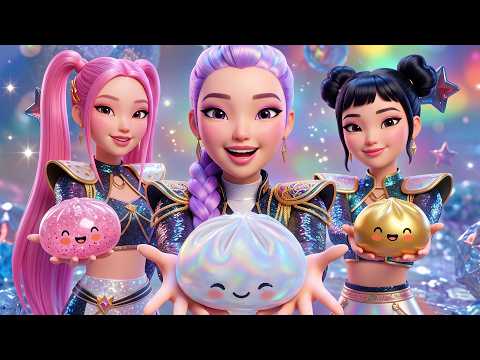Squishy Dumpling Demon Hunters | Animated Music Video DJ BEE BOP