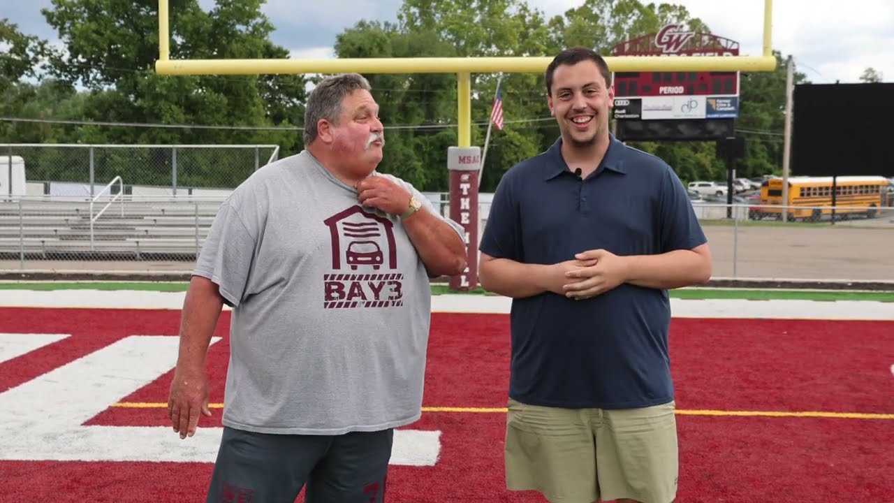 VIDEO: 40-Yard Dash with George Washington coach Steve Edwards Jr ...