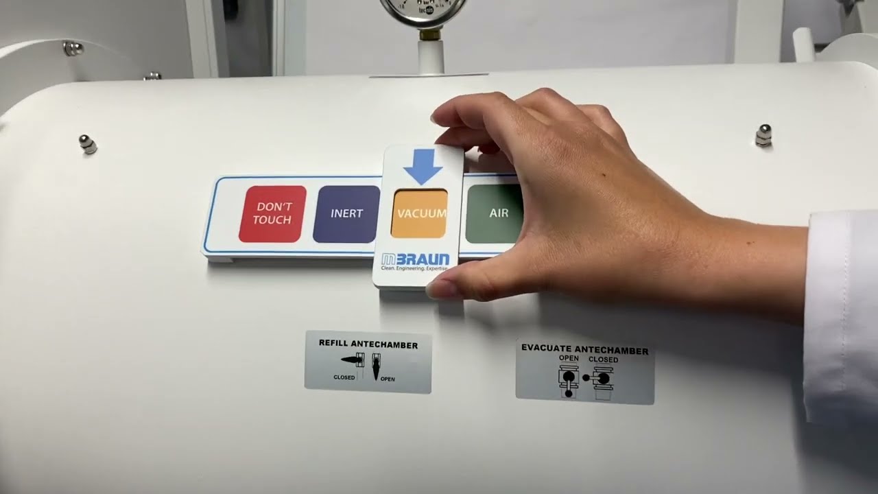 How to properly use glovebox antechambers - YouTube