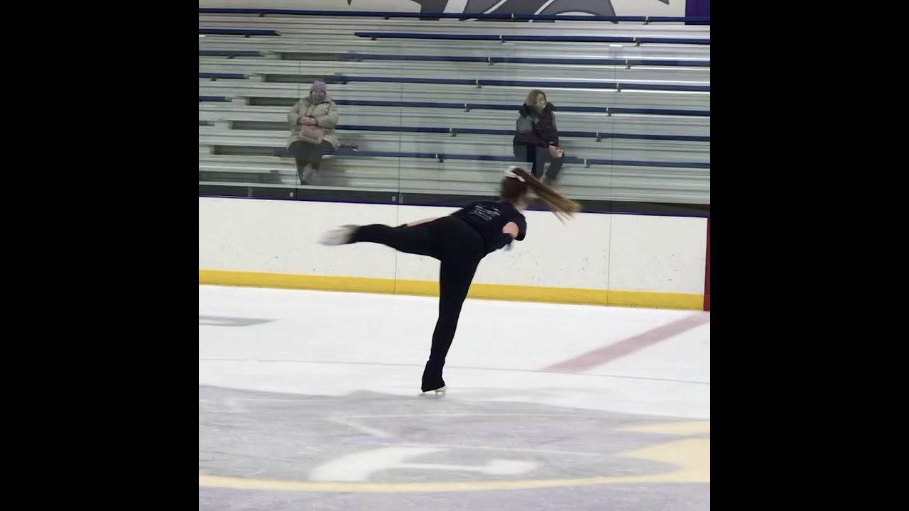 Flying camel spin - YouTube