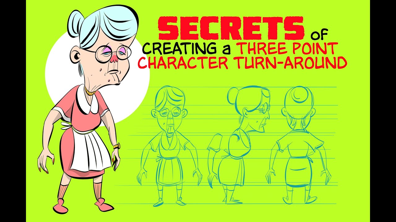 Creating a 3 Point Character Turnaround from an Existing Character ...