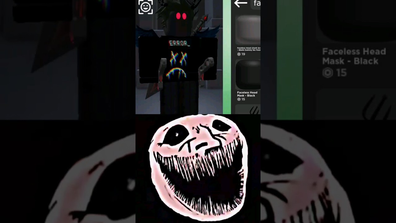 2000 IQ MOMENT!!- FAKE 10M ROBUX LIMITED 💀💀 (Troll Face Meme) #shorts # ...