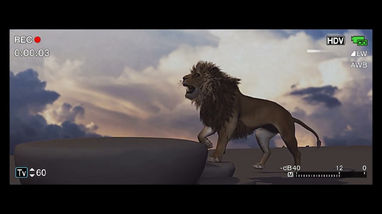 Creature Animation - Lion locomotion study - YouTube