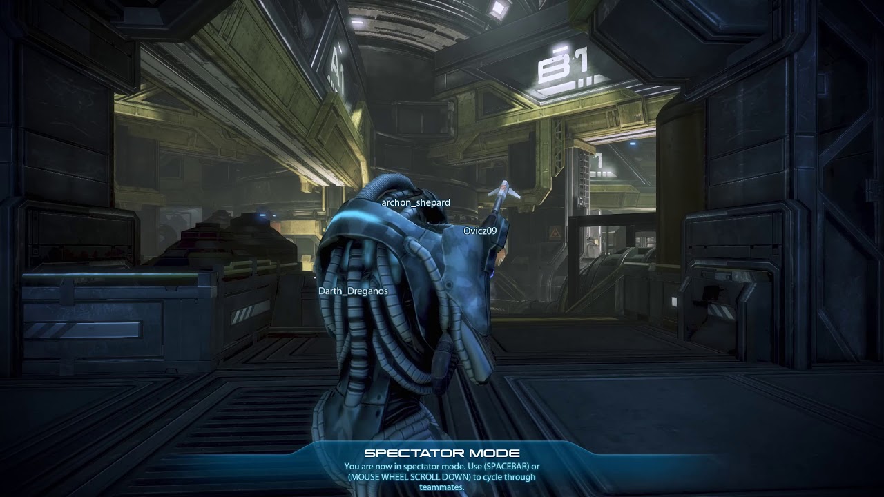 ME3 (Asari Huntress, Geth Shotgun, Warp) (Hazglacier, Reapers, Plat ...